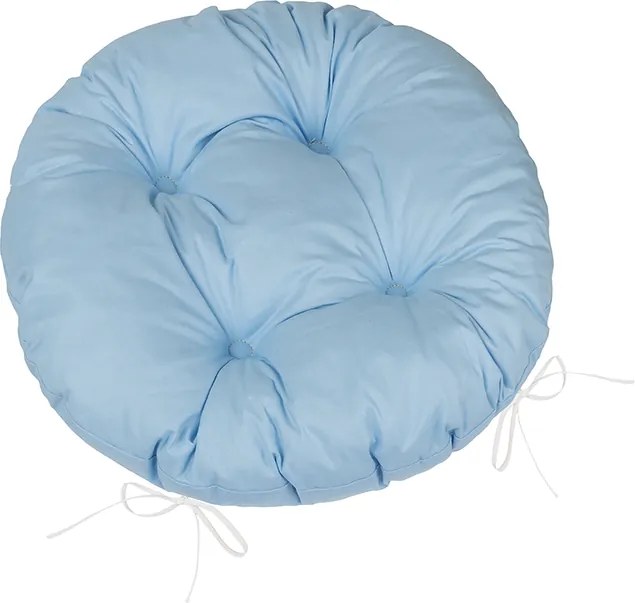 Bellatex Sedák Adéla prošívaný kulatý Modrá 40 cm, (průměr)
