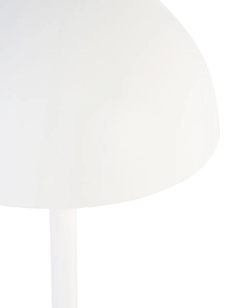 Stolní lampa bílá včetně LED dobíjecího a 3-stupňového dotykového stmívače - Maureen