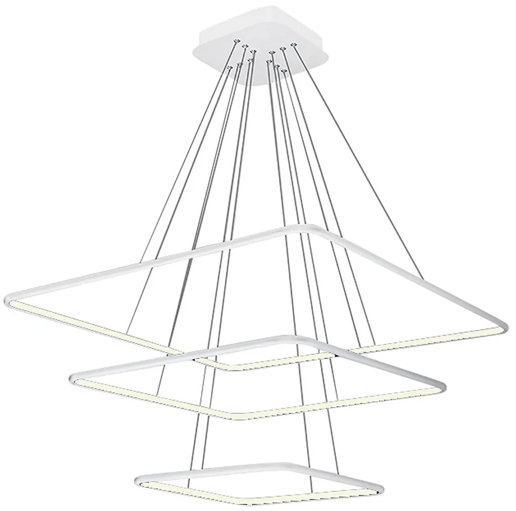 Závěsné LED svítidlo Nix, 3x LED 117w, 3000k, w