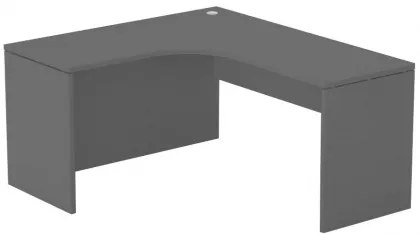 Rohový stůl REA Play - graphite - levý