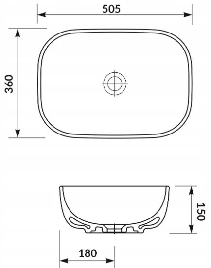 Cersanit Moduo, koupelnová skříňková souprava s umyvadlem na desku 80x45x95 cm, bílá lesklá-dub, S801-446