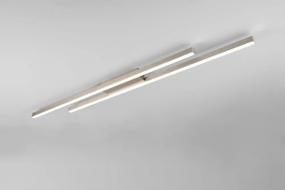 LED stropní svítidlo ve stříbrné barvě 8x110 cm Odio – Reality