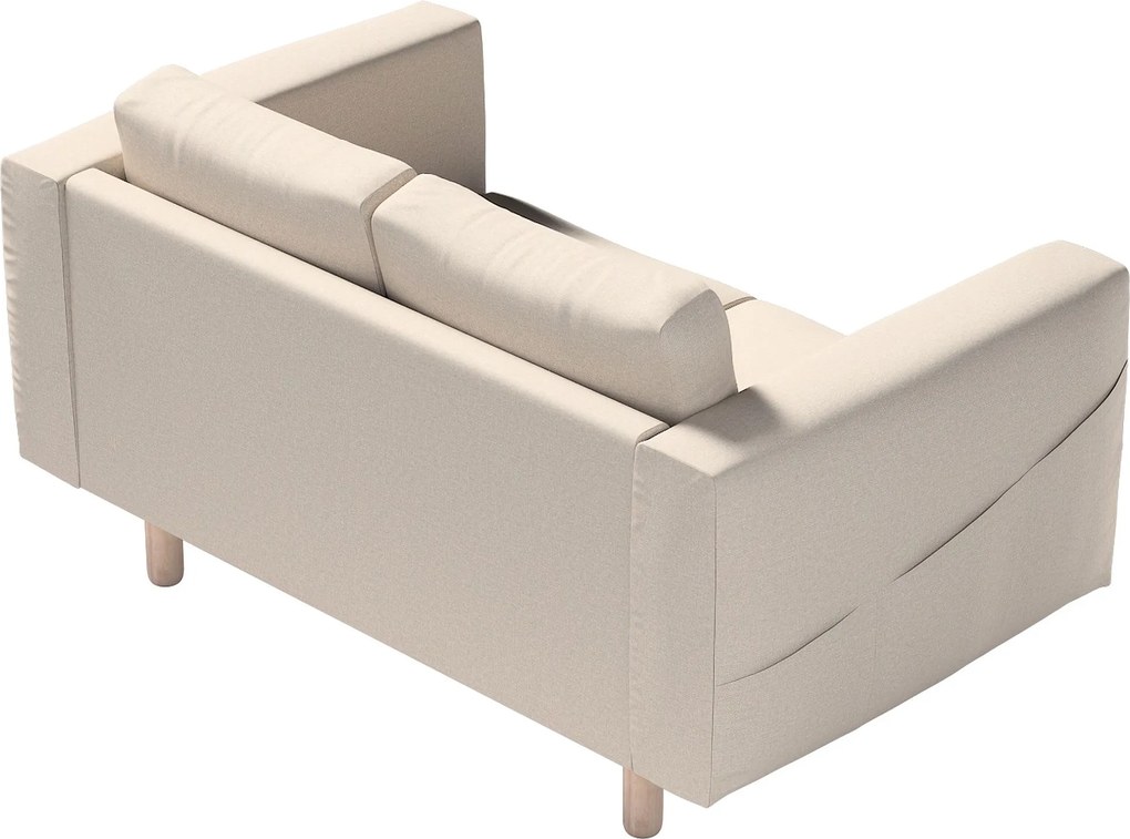 Potah na pohovku IKEA Norsborg 2-místná barva šedá látka pletený vzor