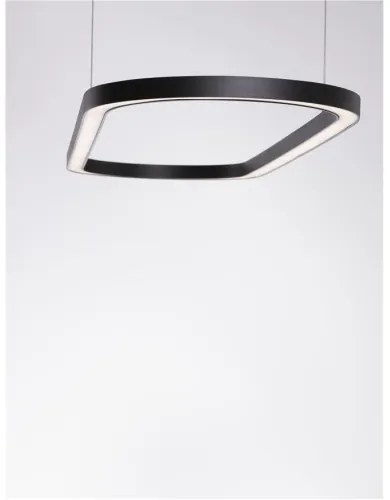 Závěsné LED svítidlo NOVA LUCE CUPPE 58W 3000K černé 9345624