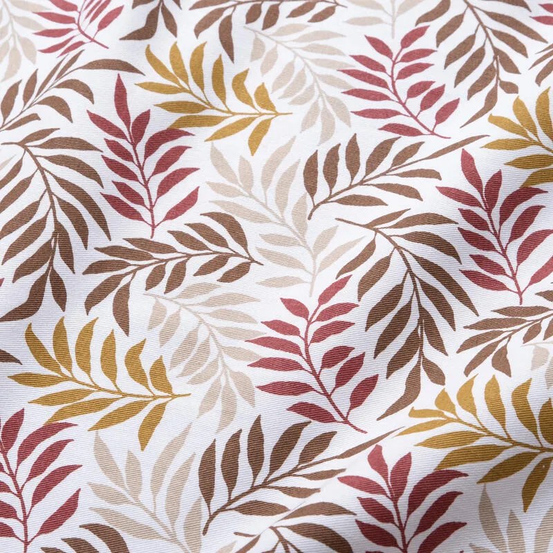 SCANquilt utěrka DEKORO větvičky hnědorezavá 50 x 70 cm