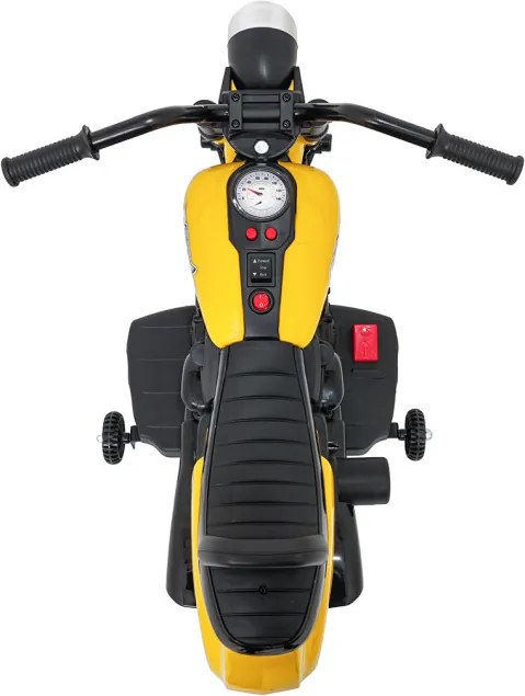 Elektrická motorka STAR žlutá