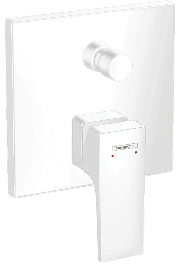 Hansgrohe Metropol, vanová baterie pod omítku, bílá matná, 32545700