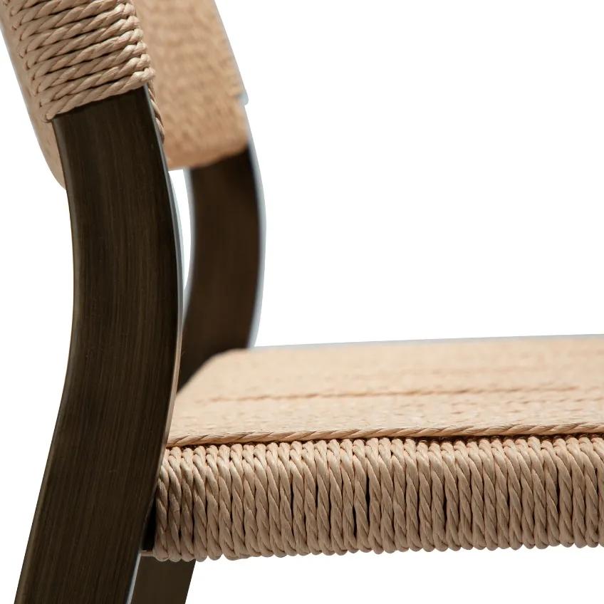 ​​​​​Dan-Form Béžová kovová jídelní židle DAN-FORM Loop