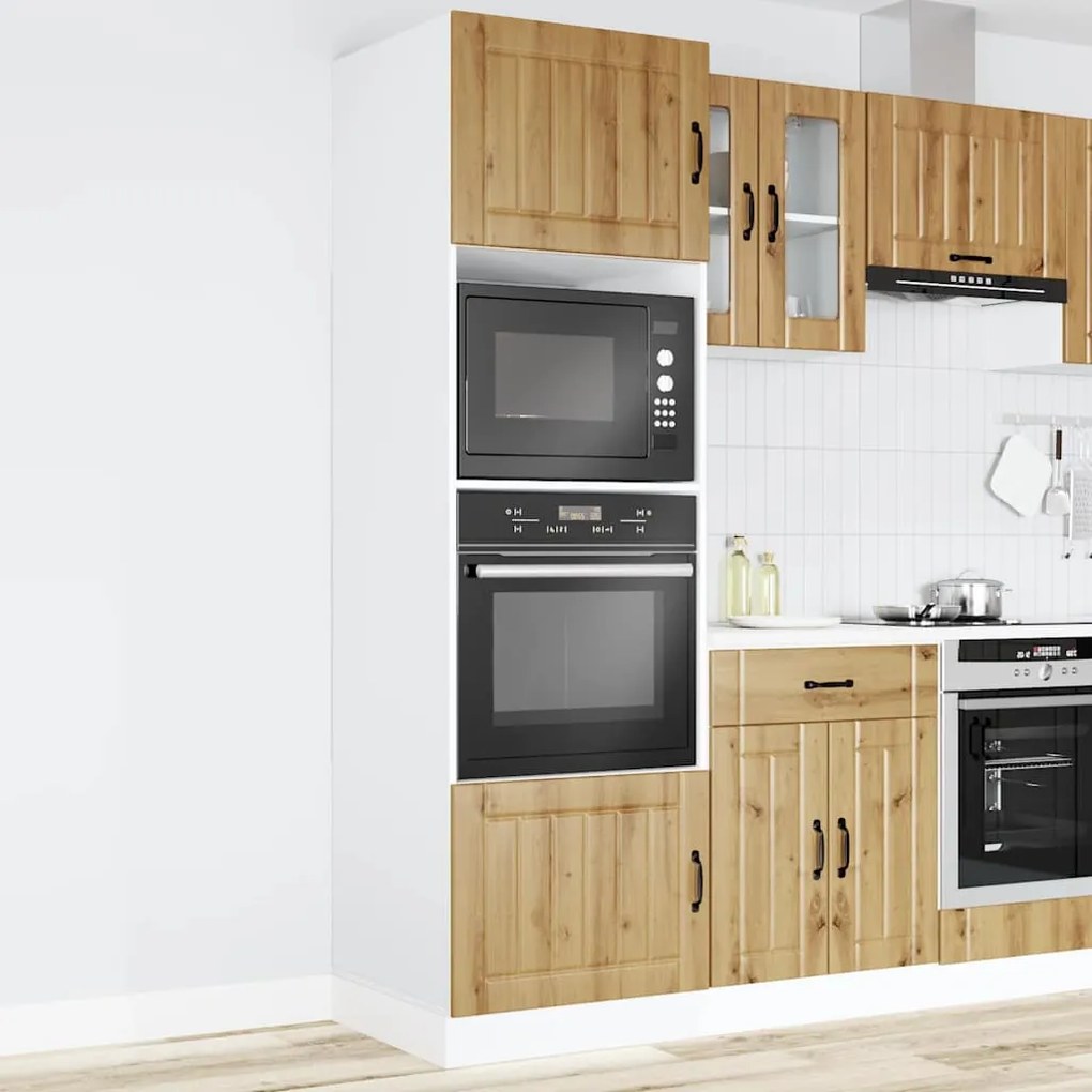 Pečící skříňky 2 ks "Lucca" Artisan Dub, dřevěné podlahy 3315050