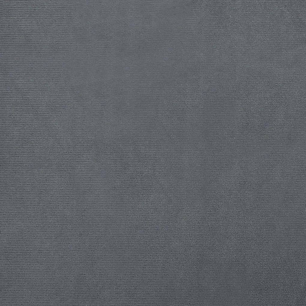 vidaXL Dětská pohovka 70 x 45 x 33 cm samet [3196388] Barva: Černá