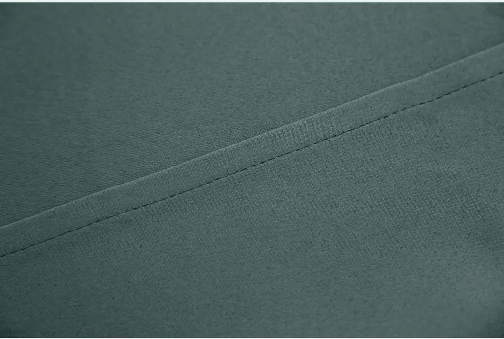 Tyrkysový závěs OXFORD 140x250 cm Zavěšení: Kovové kroužky