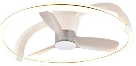 Stropní ventilátor s LED osvětlením TRIO STOCKHOLM 37W 2700K-6500K R64262131