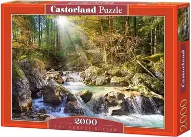 Castorland 200382 Říčka v lese / 2000 dílků / od 9 let