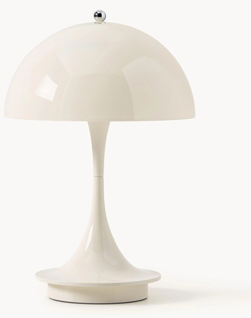 Přenosná stmívatelná stolní LED lampa Panthella 160, Design Verner Panton