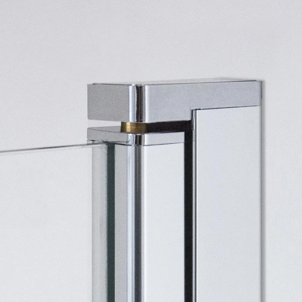 Dvoukřídlé sprchové dveře pro instalaci do niky LZCN2 1958 mm 375 860-910 Transparent S 900 Brillant LYP2/900 1135008222