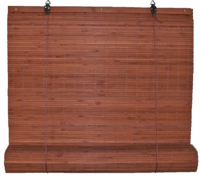 Košíkárna Bambusová roleta 140x150 cm hnědá