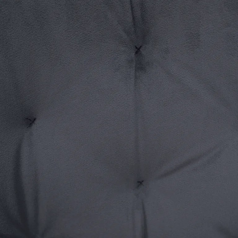 Jídelní křeslo PRESTIO - látka Velvet, šedá / černá