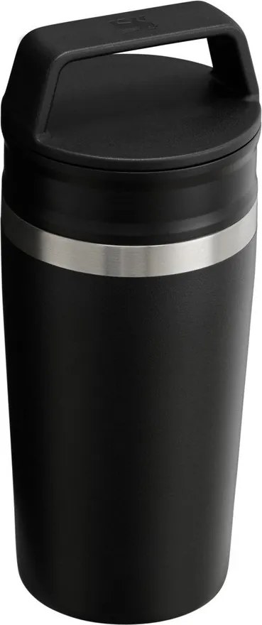 Černý termo hrnek z nerezové oceli 350 ml Café-To-Go Travel Mug Black 2.0 – Stanley