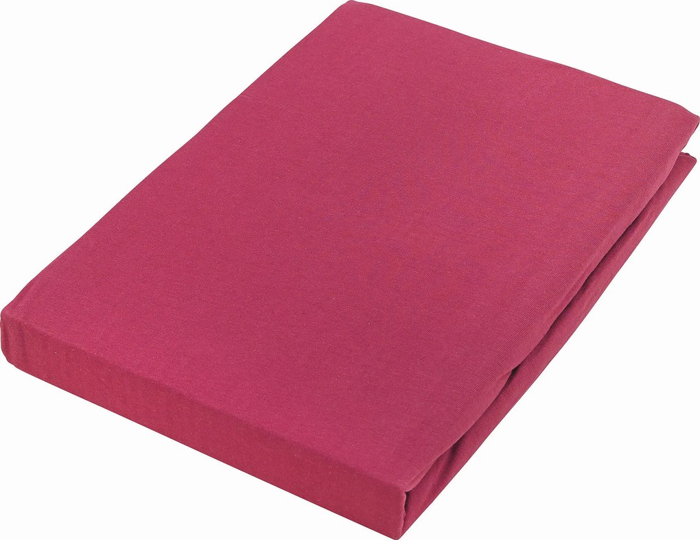 XXXLutz ELASTICKÉ PROSTĚRADLO, žerzej, bobulová, 180/200 cm Esposa - Prostěradla - 007960003008