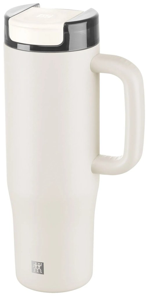Zwilling Nerezový termohrnek s ouškem Thermo Plus, 0,9 l, krémová 1034342