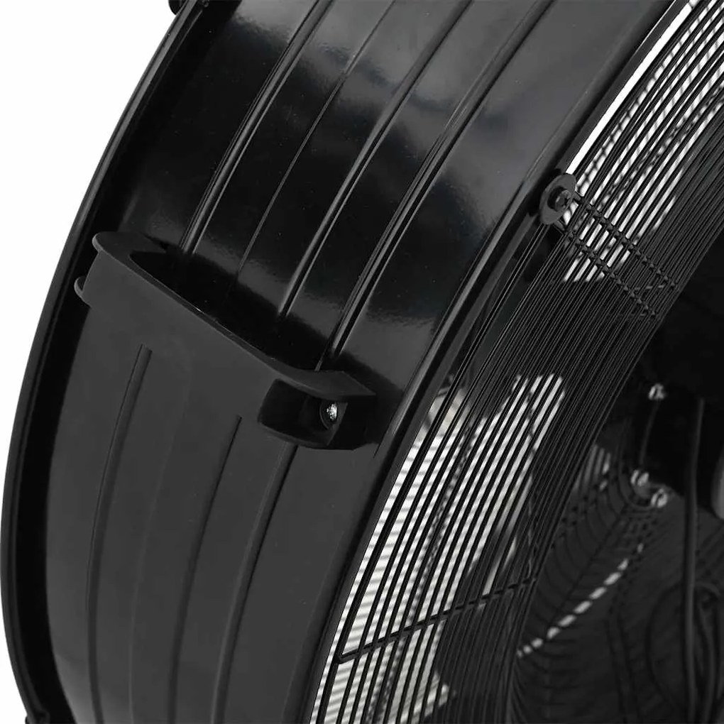 vidaXL Průmyslový bubnový ventilátor 77 cm 187,7 W černý