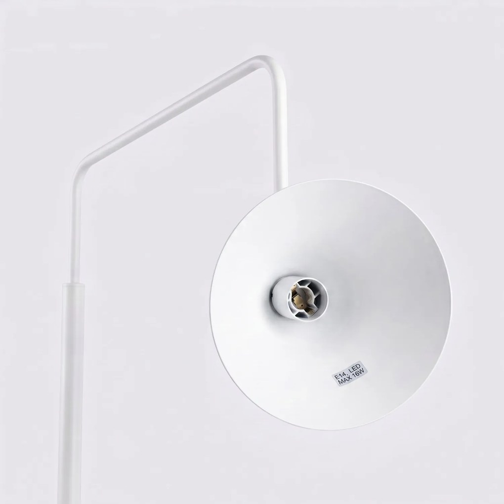 Sollux Lighting Stojací lampa NOX bílá