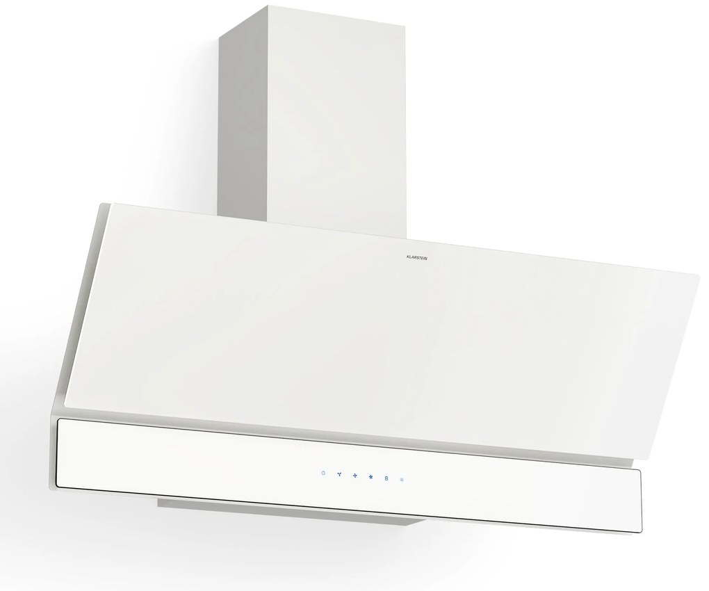 Klarstein Velaire digestoř | Elegantní, minimalistická, výkonná | Třída energetické účinnosti A++ | 820 m³/h | 90 cm