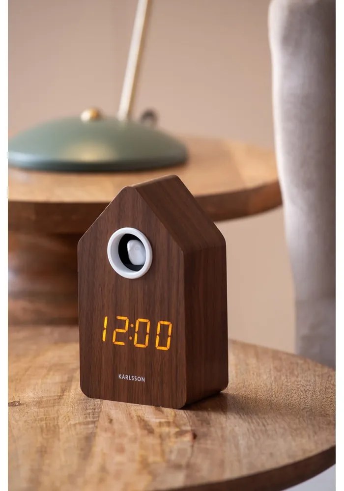 Digitální budík Cuckoo LED – Karlsson