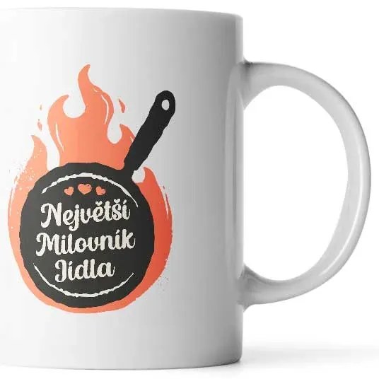 Sablio Hrnek Největší milovník jídla - 200 ml - espresso