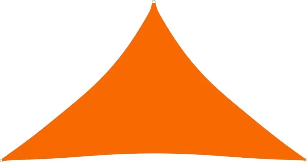 vidaXL Stínící plachta oxfordská látka trojúhelník 3,5x3,5x4,9 m [135120] Barva: krémová
