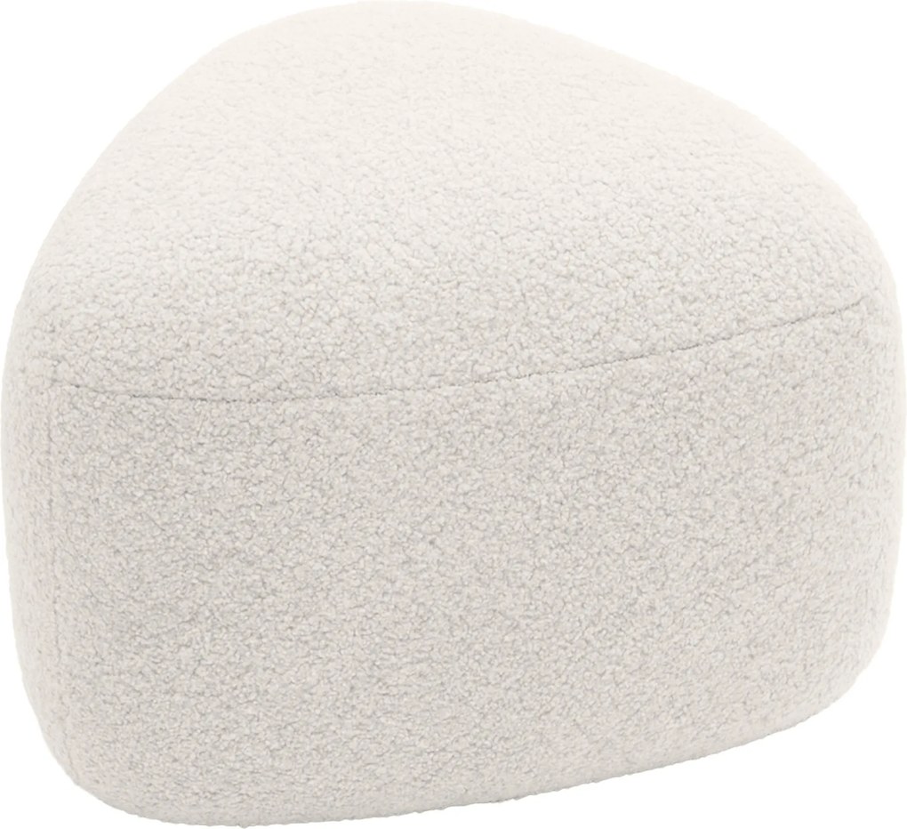 Taburet Alfrisa Teddy – krémová