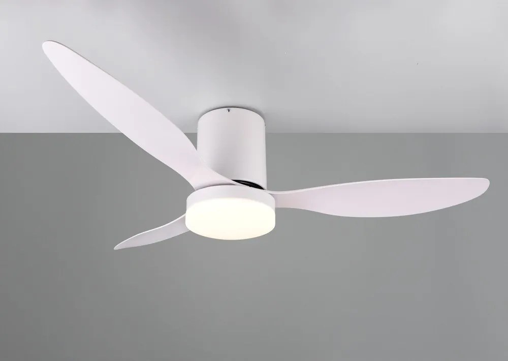 Matně bílé LED stropní svítidlo ø 132 cm Göteborg – Reality