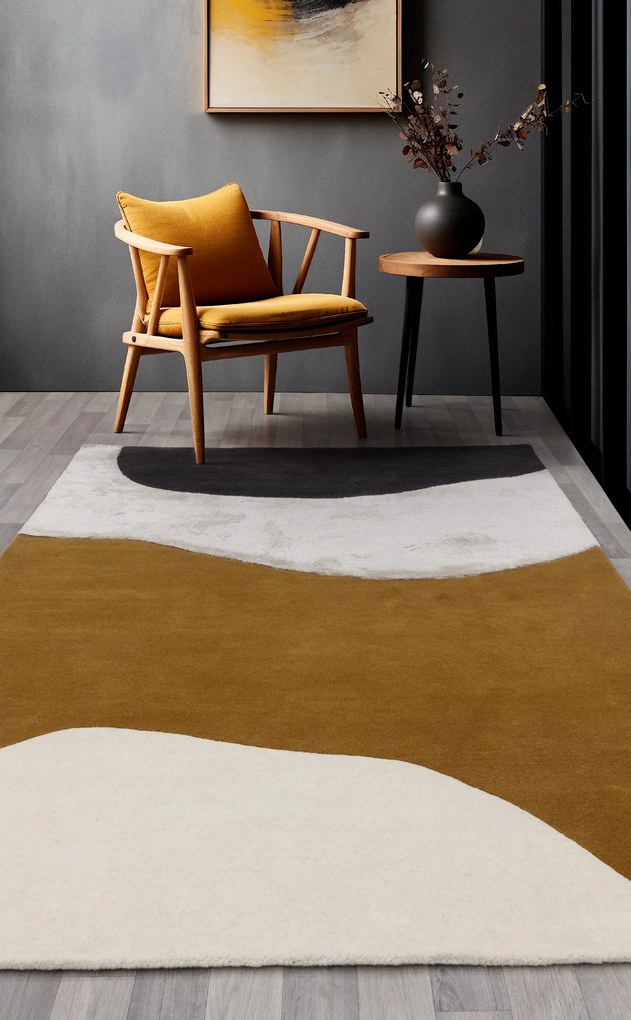 Tribeca Design Kusový koberec Blondie Signature Ochre Rozměry: 200x300 cm