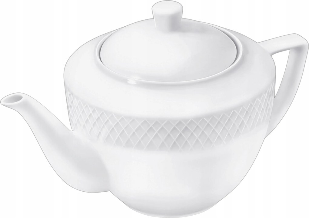 Konvička na čaj 900 ml Wilmax z bílého porcelánu