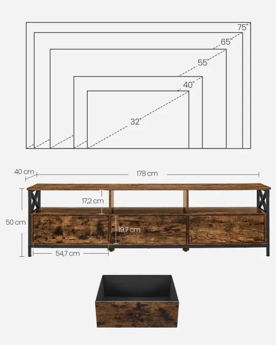 Stolek pod televizor LTV303KD01
