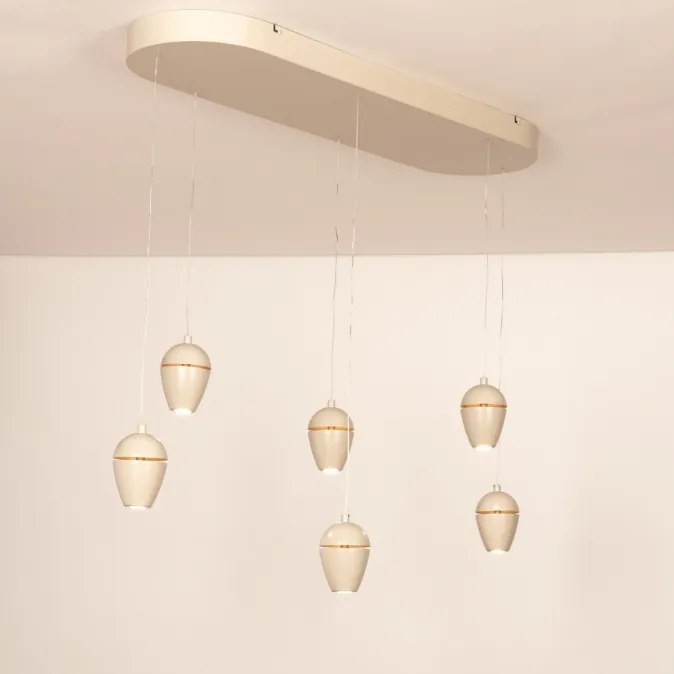 Závěsné stmívatelné LED svítidlo Cosmo Taupe 6