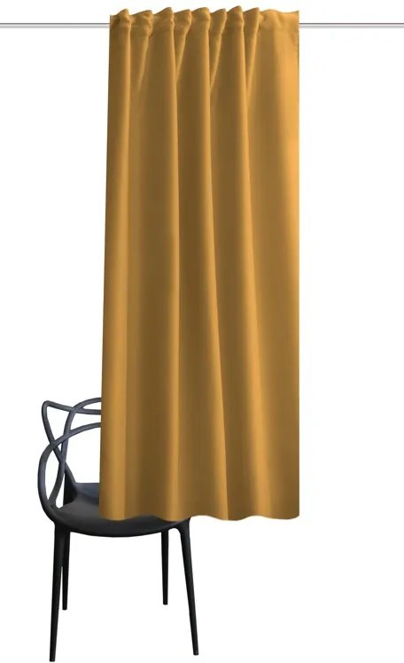 Home Wohnideen Závěs akustický s podšívkou, Acustico, Hořčicová Curry Rozměr textilu: 160 cm (V), 135 cm (Š)