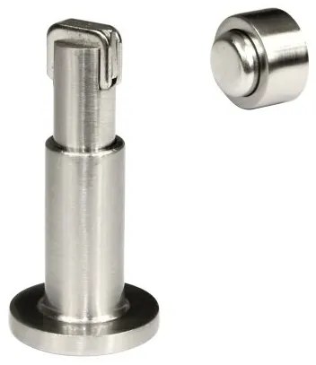 Magnetická dveřní zarážka RDS.050, nikl