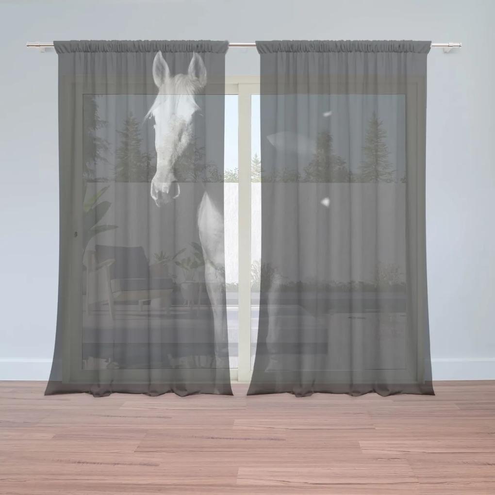 Sablio Záclony Kůň ve stínu: 2ks 150x250cm