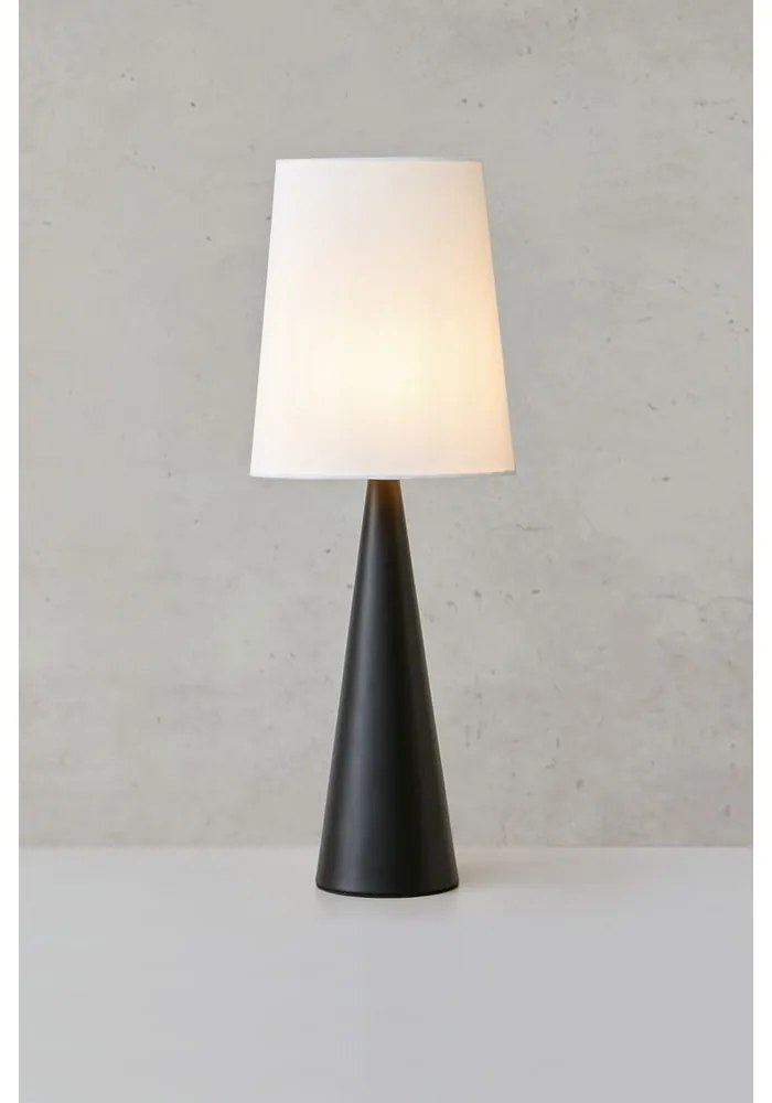 Černo-bílá stolní lampa (výška 64 cm) Conus – Markslöjd