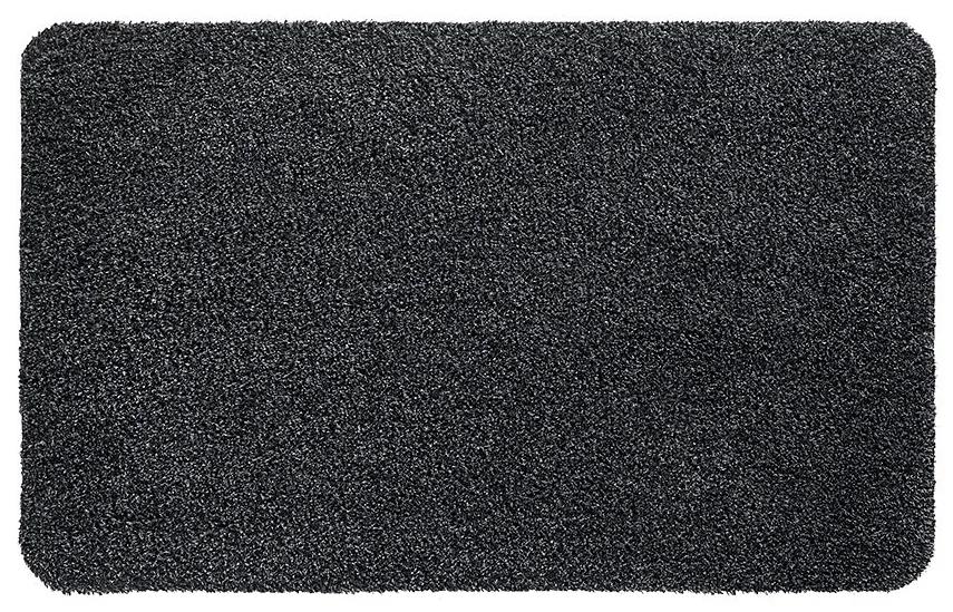 Antracitová vnitřní vstupní čistící pratelná rohož Natuflex - 100 x 150 cm