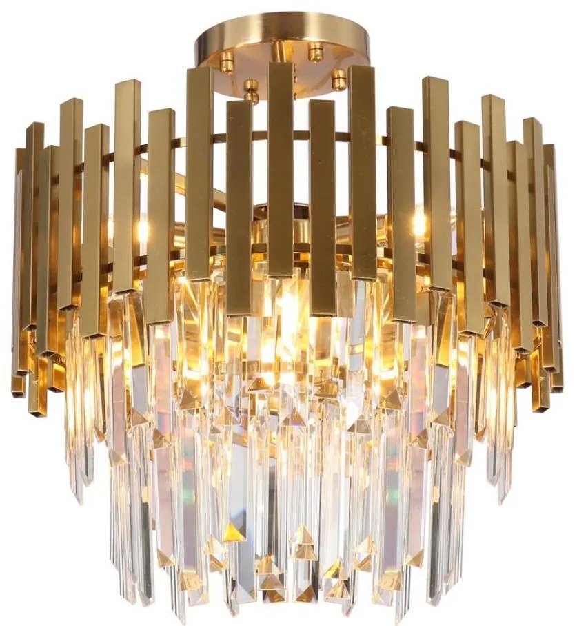 Milagro Lustr na tyči ASPEN 6xE14/40W/230V zlatá ML8810