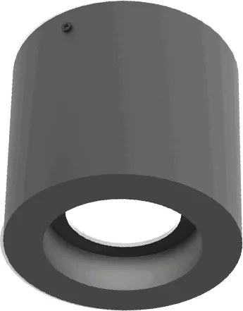 Subtilní stropní váleček Cylinder 100 Barva: Černá, Teplota chromatičnosti: 2700 Kelvinů, Úhel vyzařování: 80°