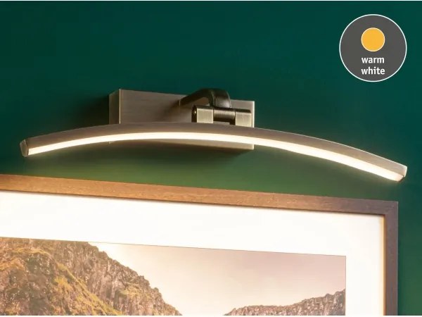 Paulmann 95560 - LED/8,5W Obrazové svítidlo BENTO 230V 40 cm mosaz