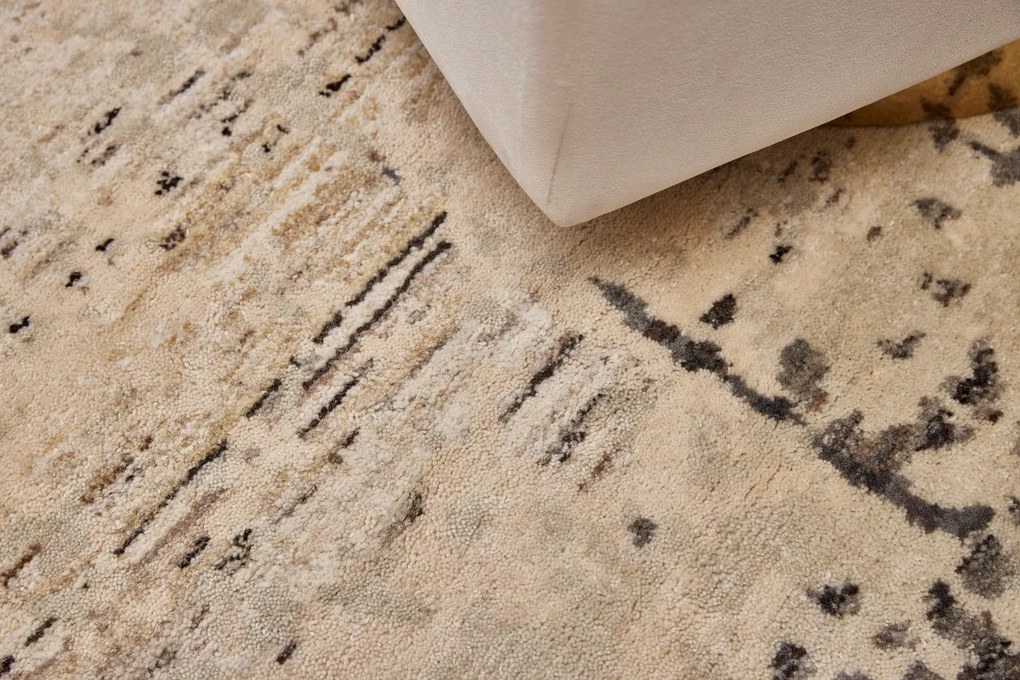 Diamond Carpets India, Ručně vázaný kusový koberec Relic DESP HK21, 140x200, béžová, ložnice