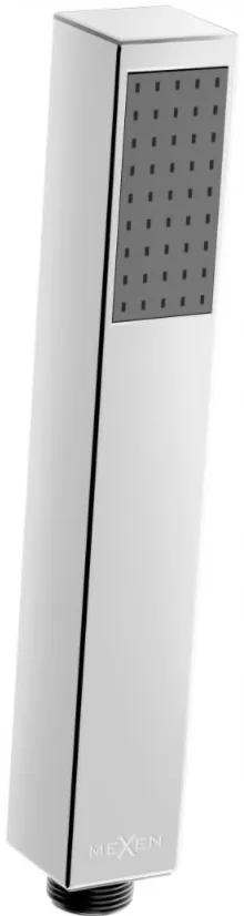 Ruční sprchová hlavice MAXMAX MEXEN R-77 - 1 funkce - 215x30 mm - chromová