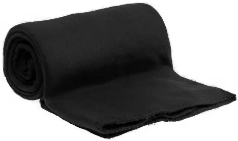 Fleecová deka černá 150x200 cm