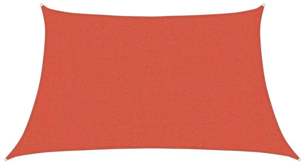 Stínící plachta 160 g/m² cihlová 3/4 x 2 m HDPE 311378