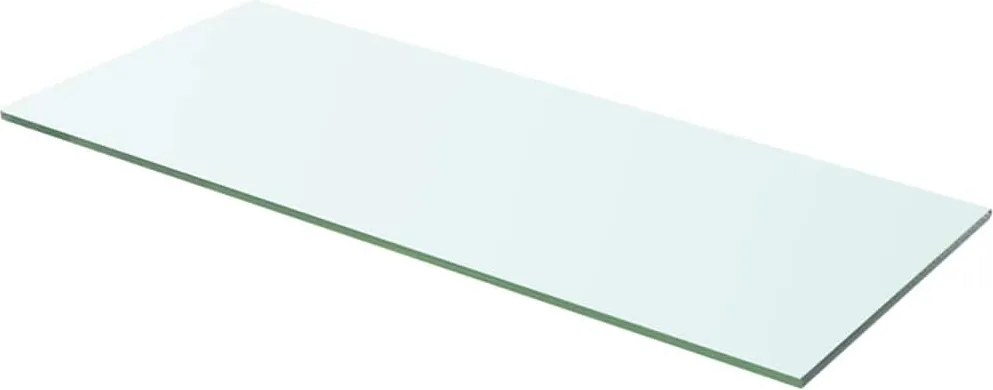 Policové desky 2 ks sklo čiré 60 x 20 cm 3051564
