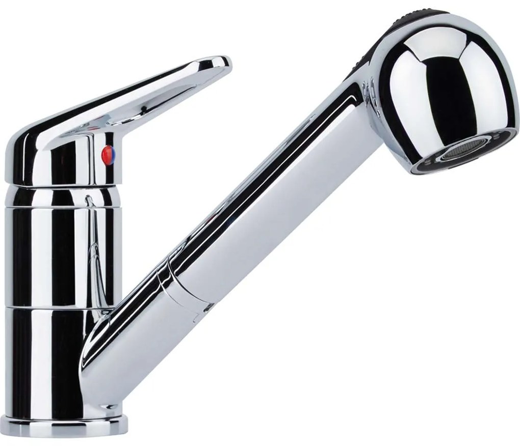 Franke - Dřezová baterie FC 9547.031, s výsuvnou sprškou, chrom 115.0347.111
